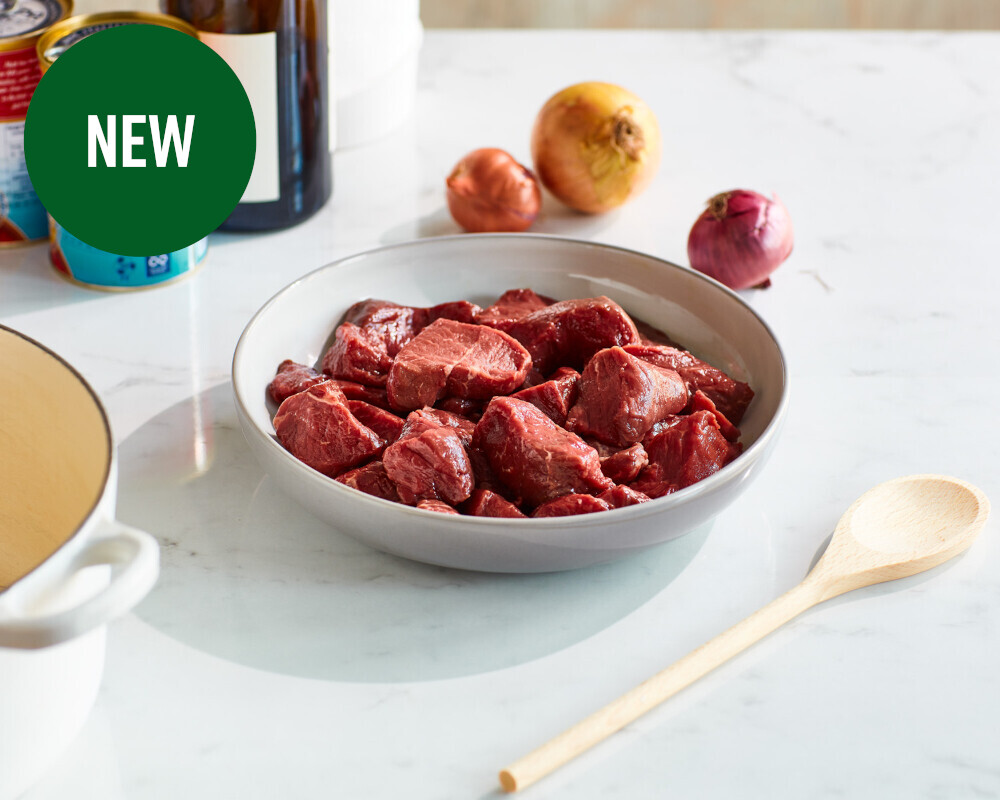 Diced Steak (600g) | Field & Flower Meat