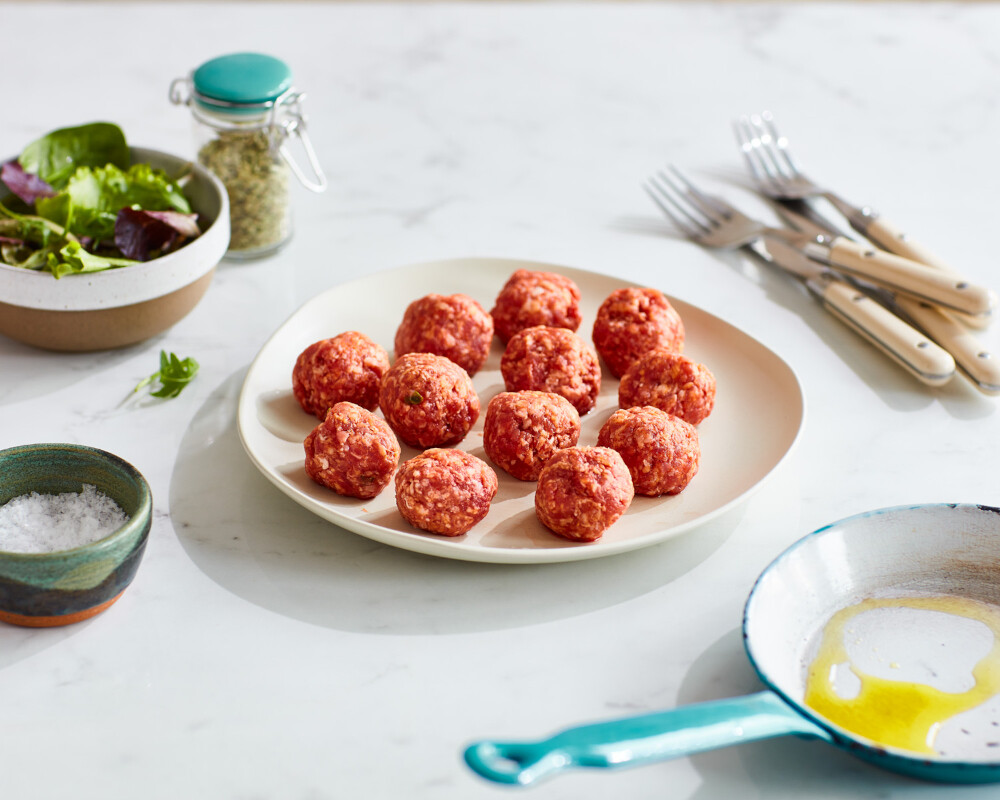 Beef & Pork Chilli Meatballs (320g) | Field & Flower