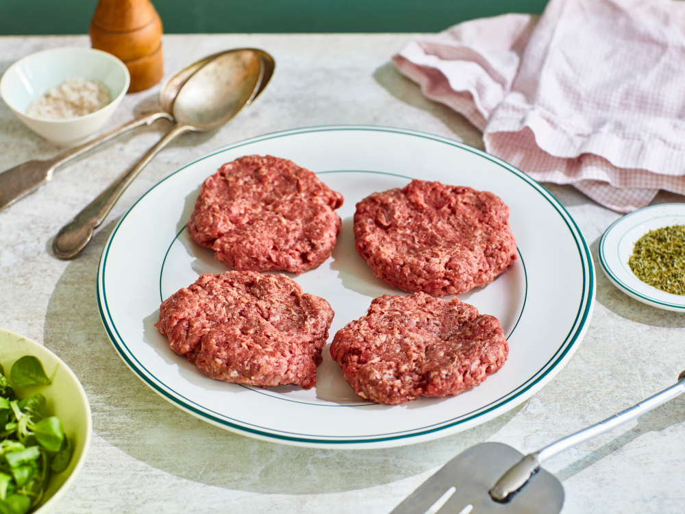 ground beef burger temp