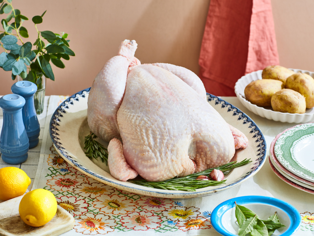 Whole Christmas Chicken with Giblets | Field & Flower