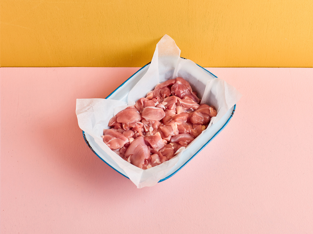 Diced Chicken Leg Fillet | Field & Flower