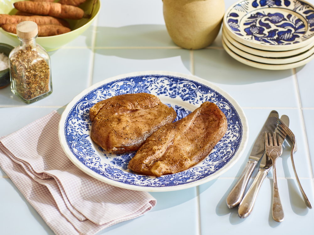 Jerk Chicken Escalopes, Pack of 2 (340g) | Field & Flower