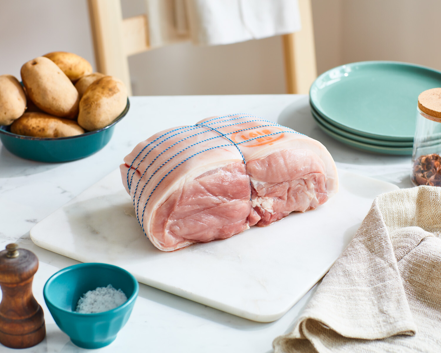 Boned & Rolled Leg of Pork (2kg) | Field & Flower