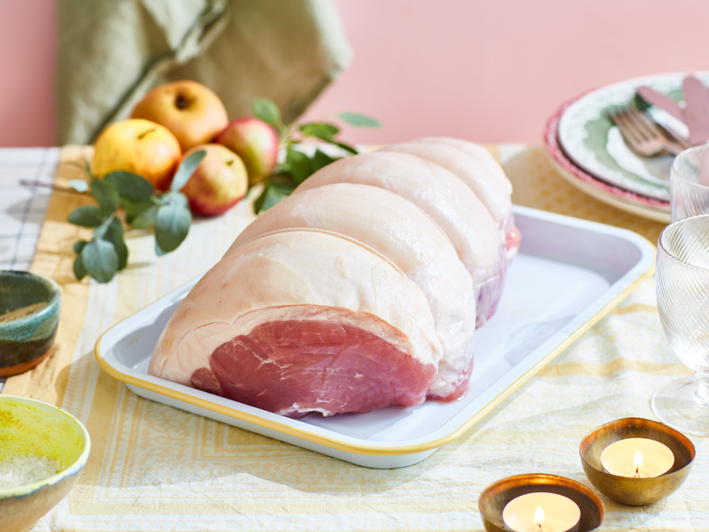 Christmas Dry Cured Unsmoked Horseshoe Gammon | Field & Flower