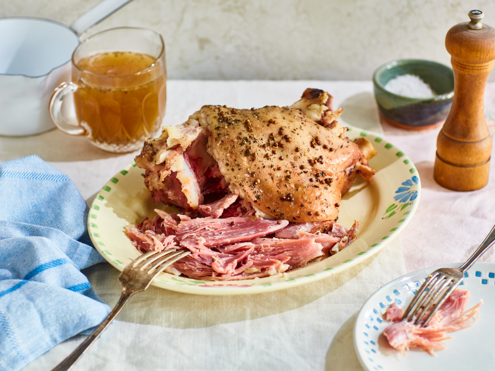 Poached Ham Hock in Liquor (1kg) | Field & Flower