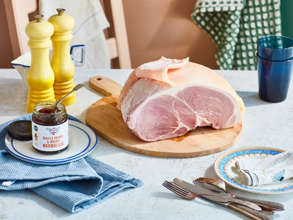 Ready to Glaze Field & Flower Ham | Field & Flower