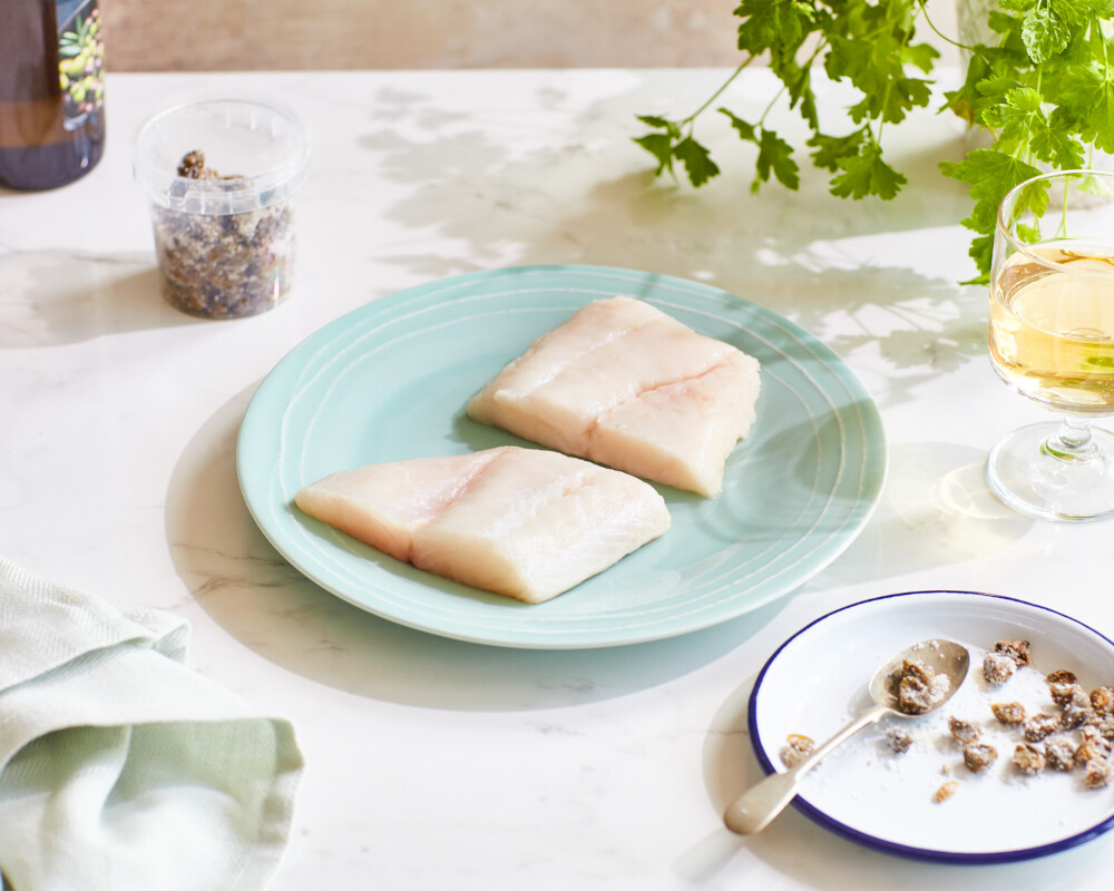 Hake Fillets, Pack of 2 (260g) | Field & Flower