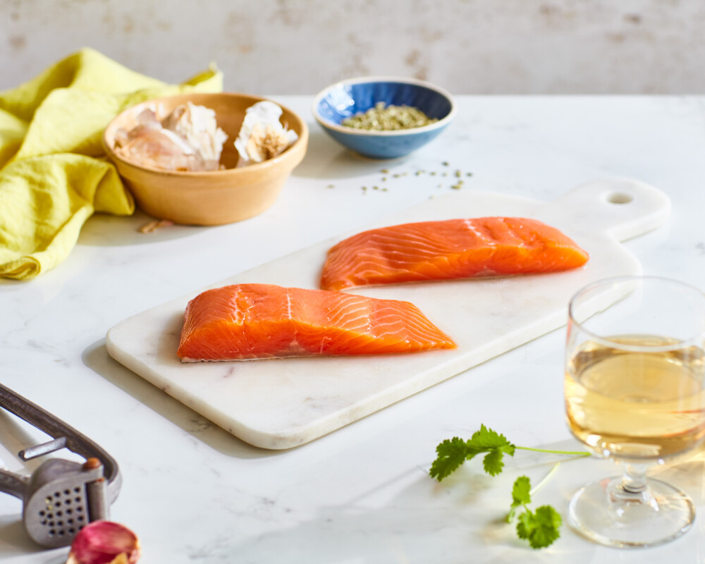 Chalkstream Trout Fillets, Pack of 2 (260g) | Field & Flower