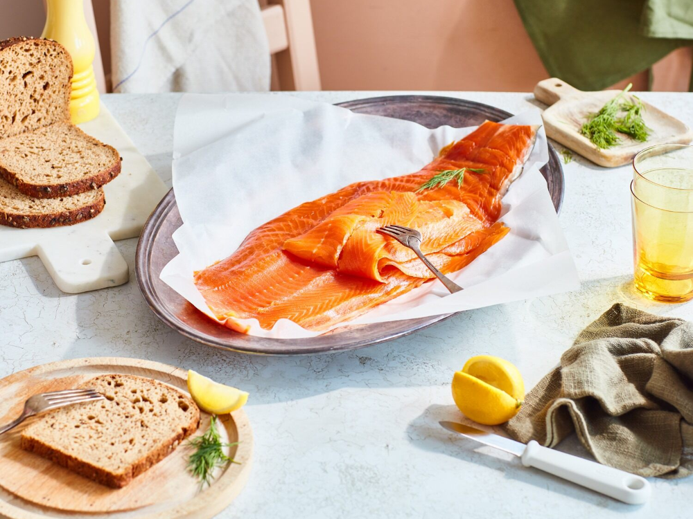 Side of Sliced, Cold Smoked Chalkstream Trout (650-750g)