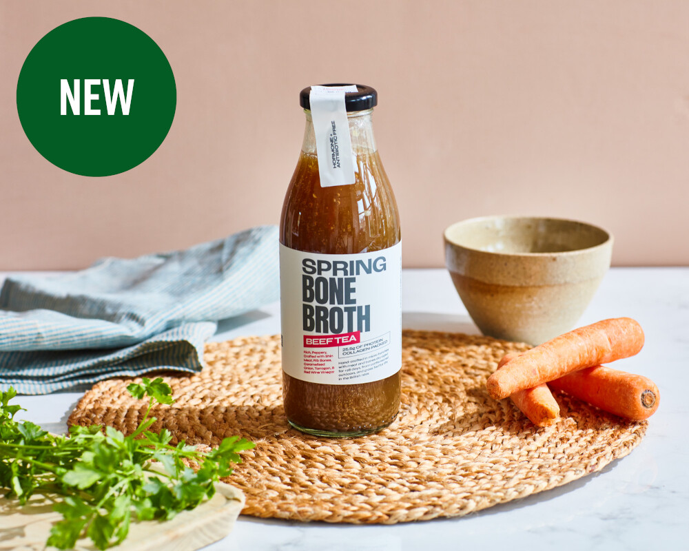 SPRING Bone Broth - Beef Tea (500g) | Field & Flower Deli