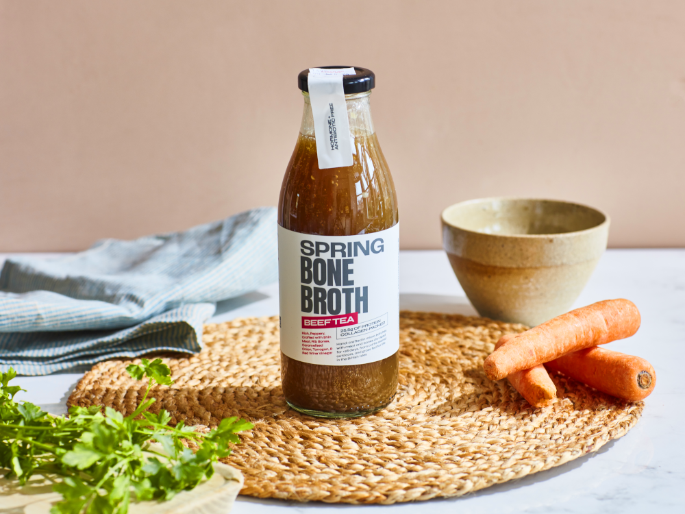 SPRING Bone Broth - Beef Tea (500g) | Field & Flower