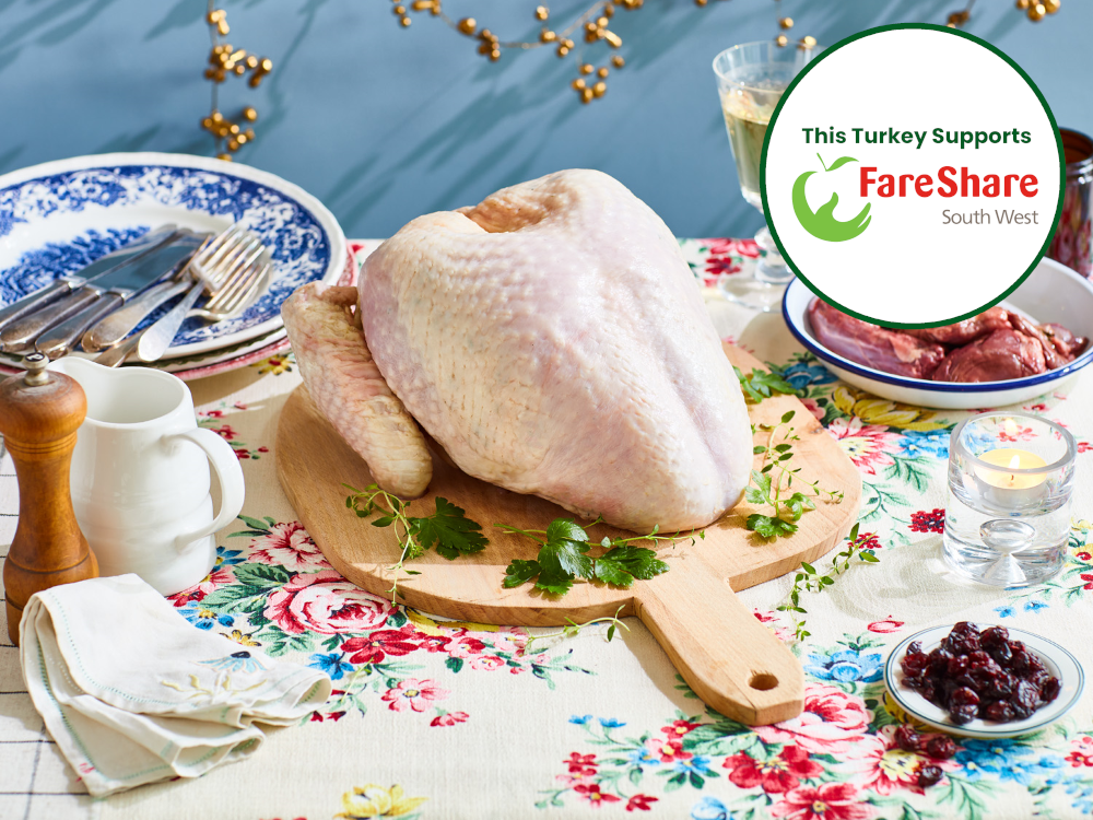 Free Range Bronze Field & Flower Turkey Crown (3-4kg) | Field & Flower