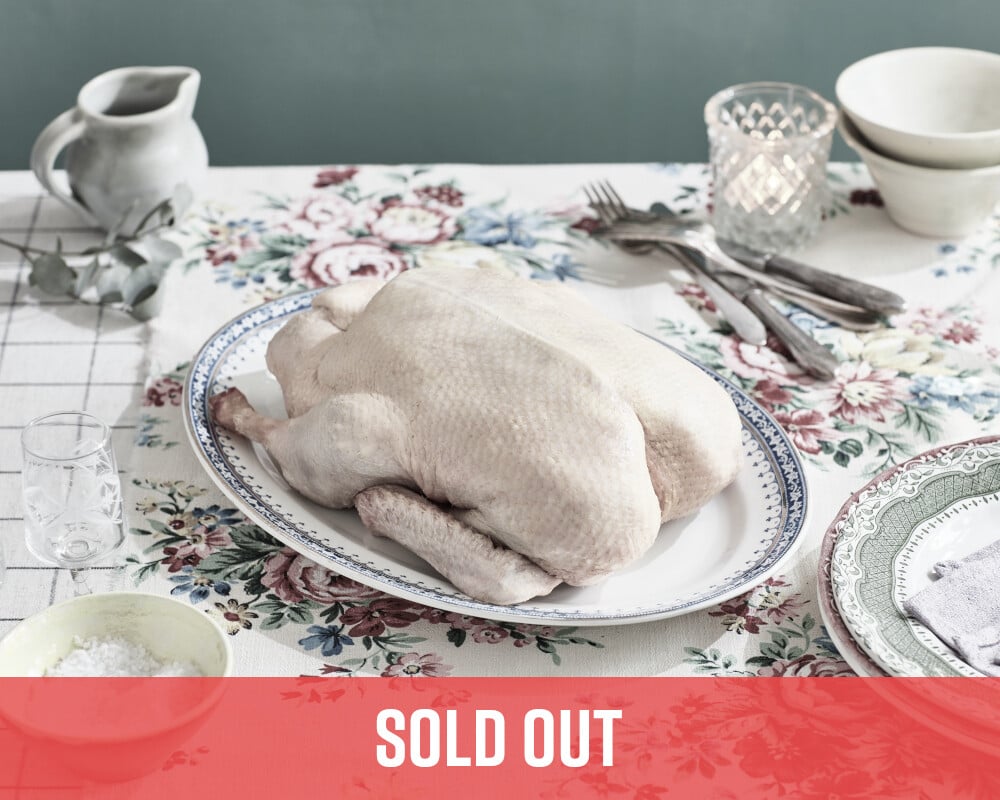 Whole Free Range Waxed Duck | Field & Flower Christmas