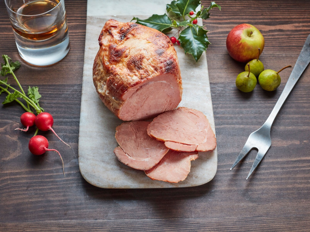 Spiced Rum & Ginger Mini Ham (1kg) | Field & Flower