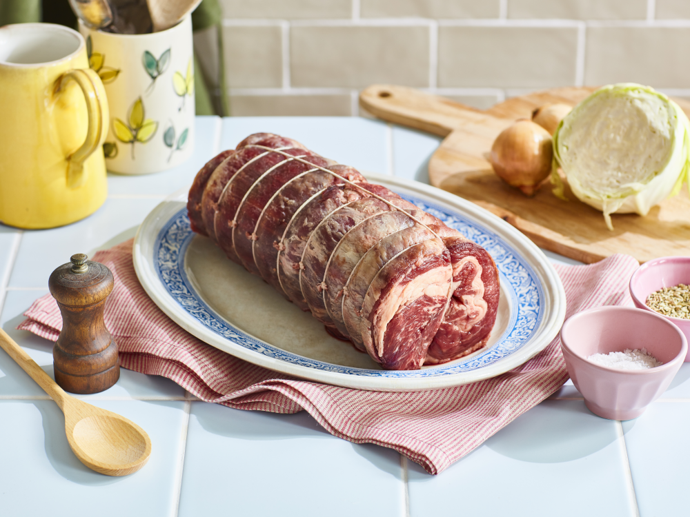Belted Galloway Salt-Aged Beef Brisket (2kg) | Field & Flower