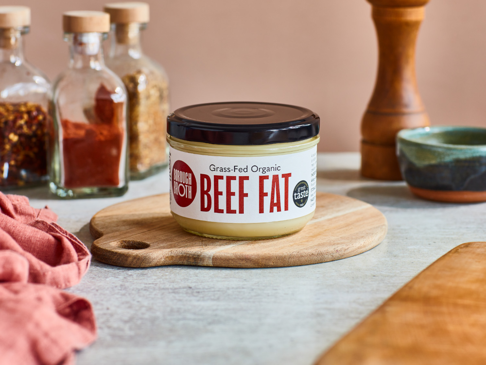 Grass-Fed Organic Beef Fat (190g) | Field & Flower