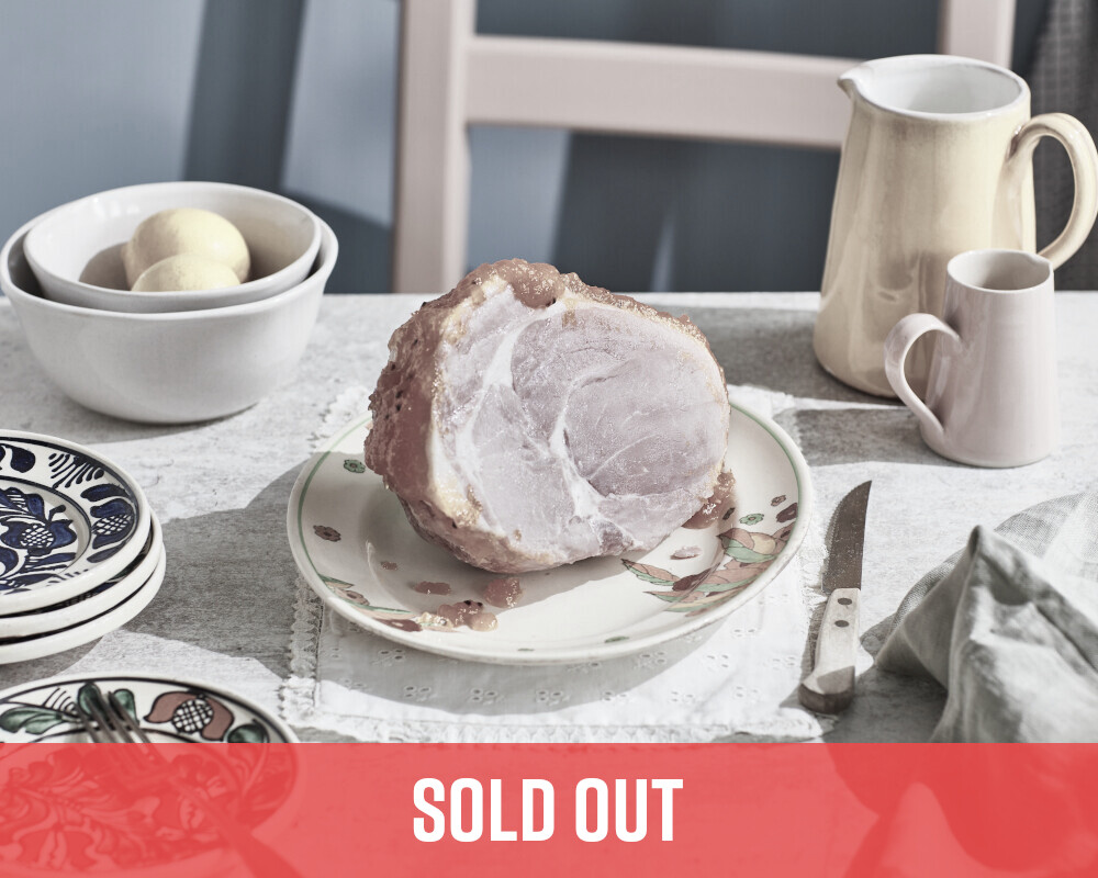 Carrot & Cardamom Glazed Mini Ham (1kg) | Field & Flower