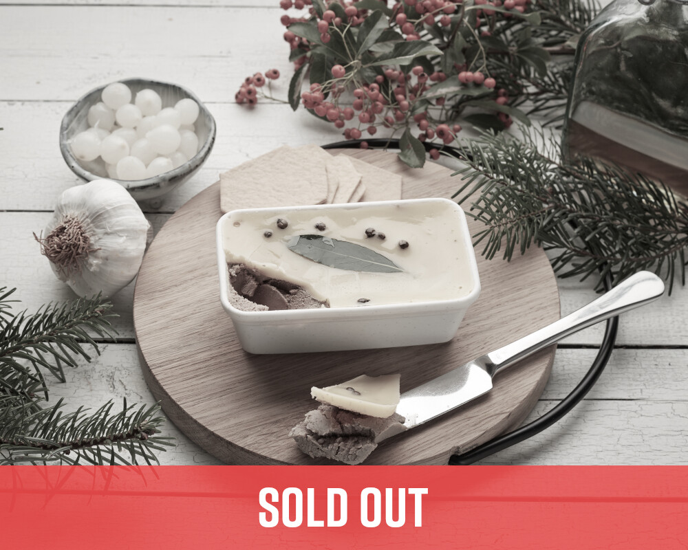 Chicken Liver Pâté with Brandy (200g) | Field & Flower