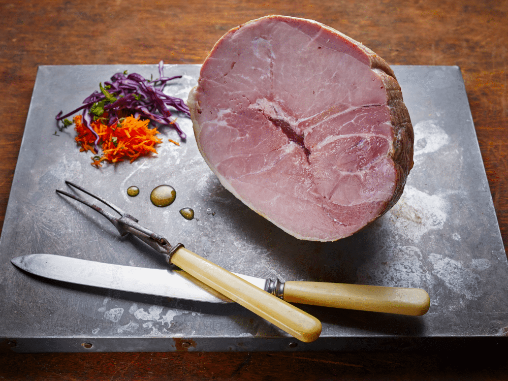sliced ham joint