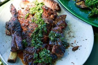 how to cook cote de boeuf on bbq