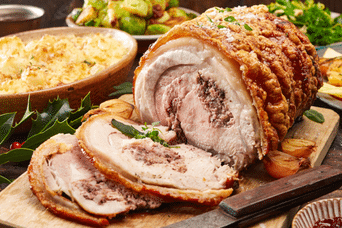 cauliflower black pudding